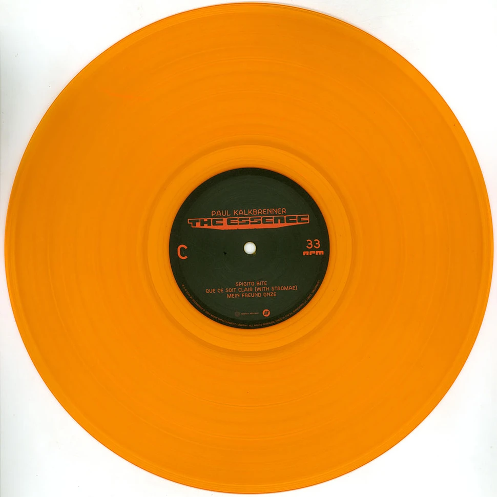 Paul Kalkbrenner - THE ESSENCE Transparent Orange Vinyl Edition - Vinyl ...