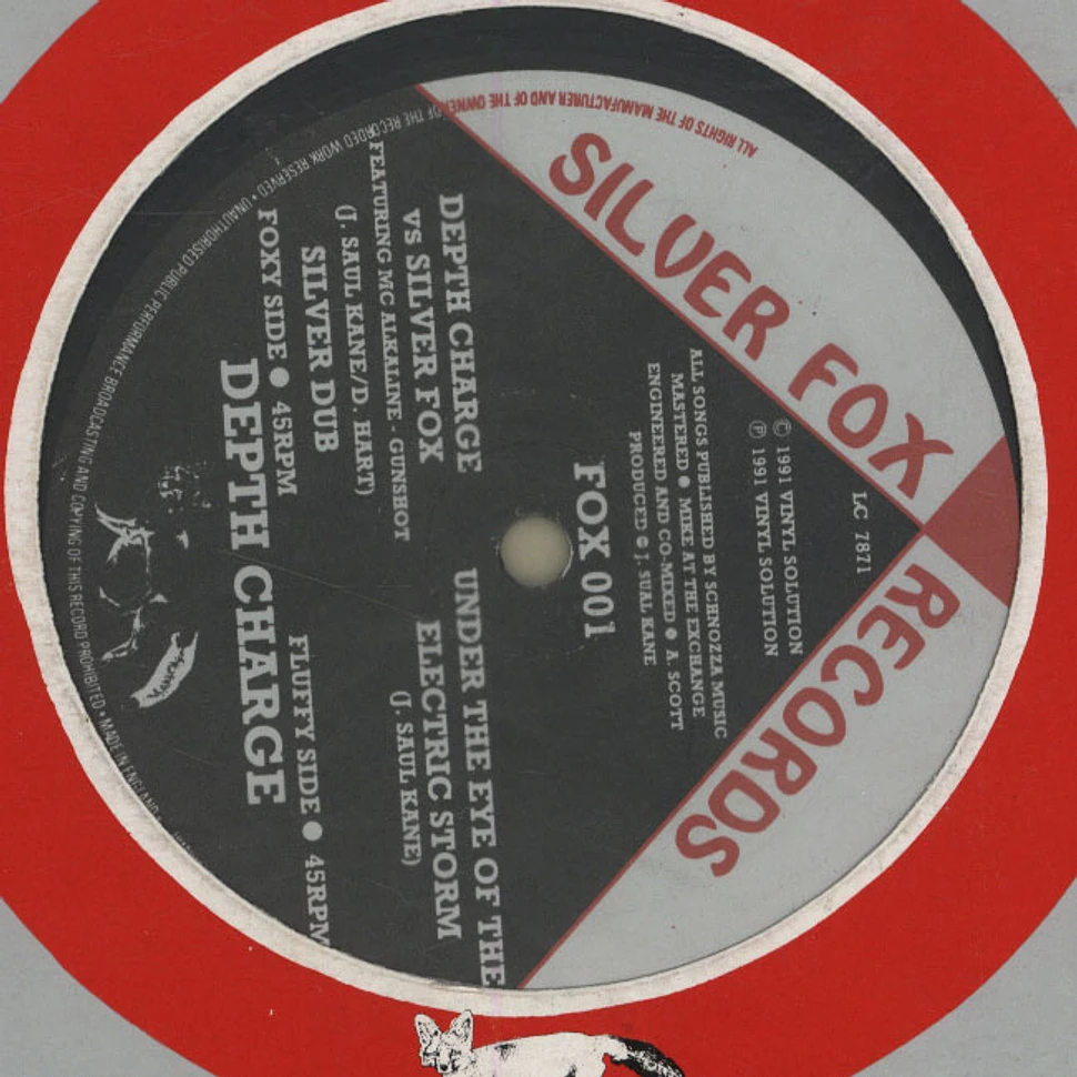 Depth Charge - Depth Charge Vs. Silver Fox - Vinyl 12" - 1991 - UK ...
