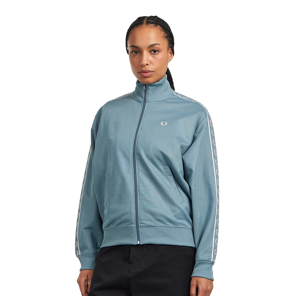 Fred Perry - Taped Track Jacket (Stockport Blue) | HHV