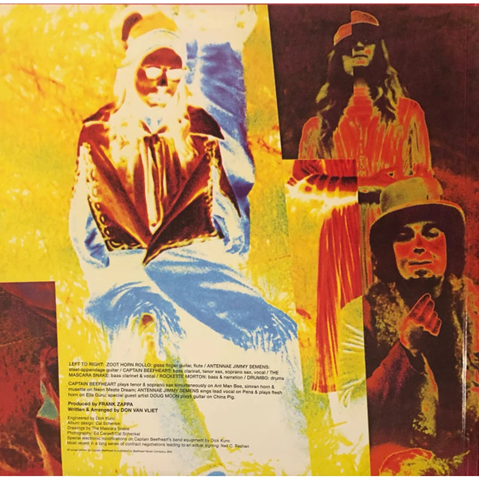 Captain Beefheart & The Magic Band - Trout Mask Replica - Vinyl 2LP ...