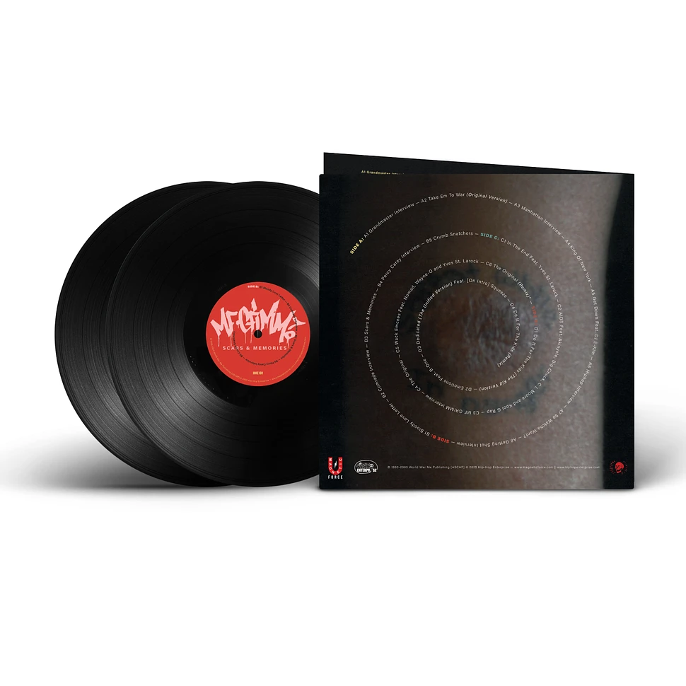 MF Grimm - Scars & Memories Black Vinyl Edition - Vinyl 2LP - 2005 - EU ...