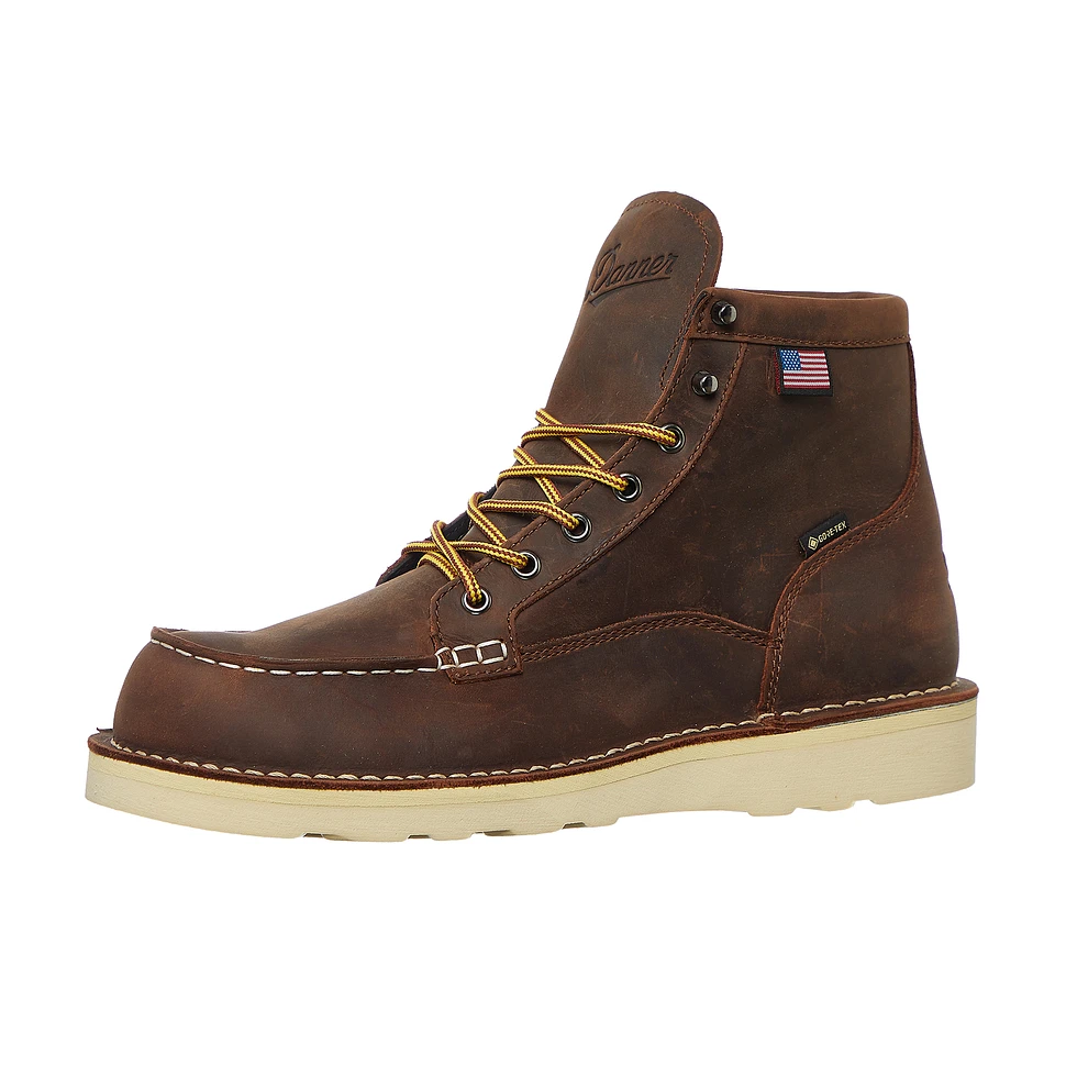 Danner - Bull Run Moc Toe (Made in USA) (Brown Gtx) | HHV
