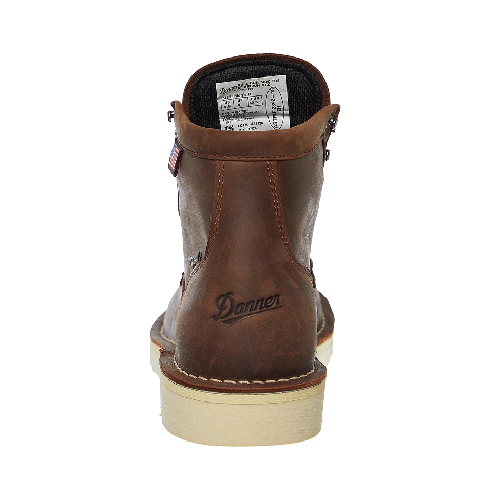 Danner - Bull Run Moc Toe (Made in USA) (Brown Gtx) | HHV