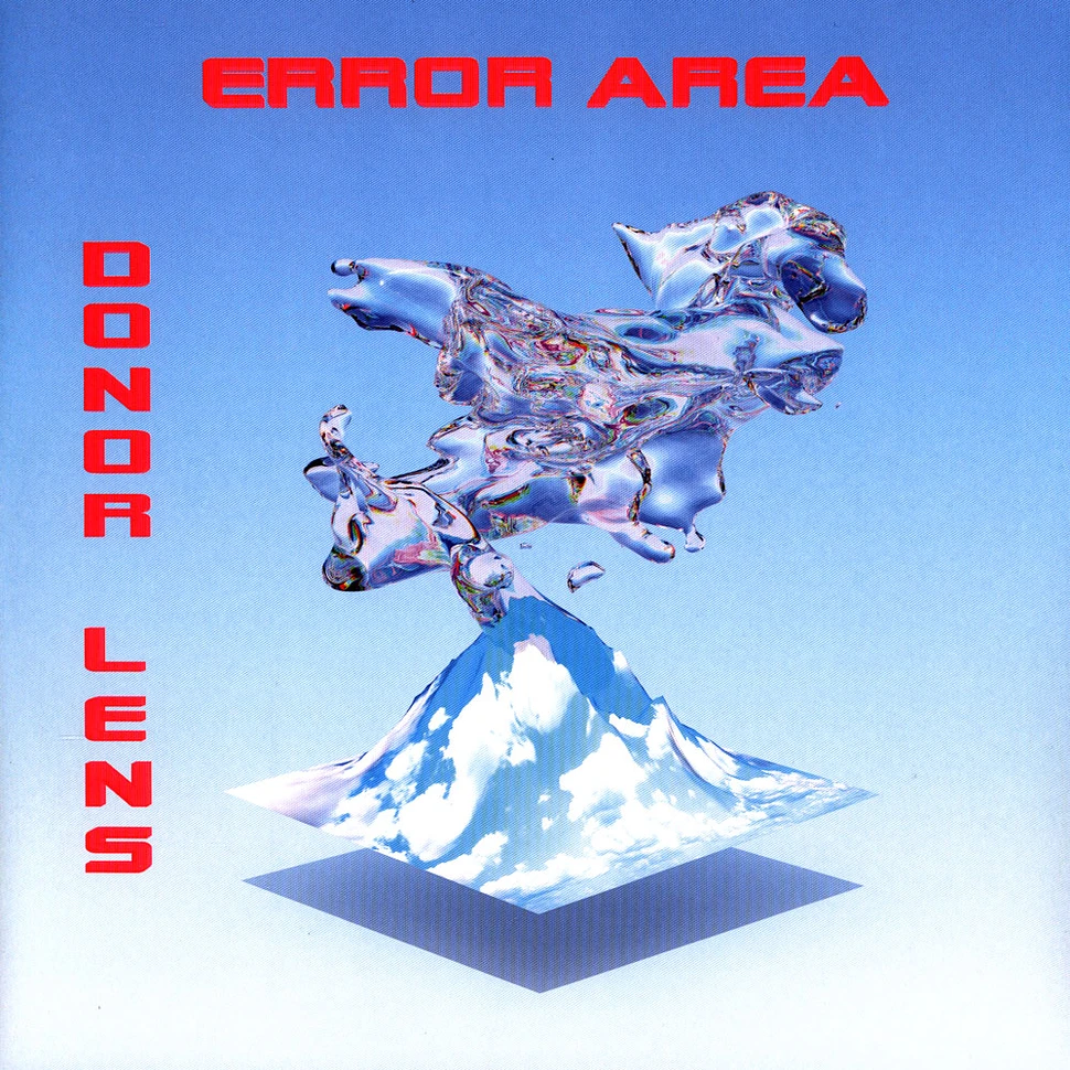 Donor Lens - Error Area Clear With Red White & Blue Splatter Vinyl ...