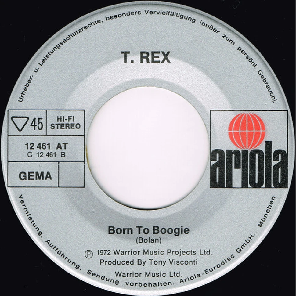 T. Rex - Solid Gold-Easy Action / Born To Boogie - Vinyl 7" - 1972 - DE ...