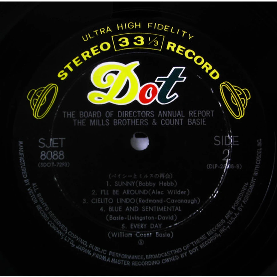 The Mills Brothers & Count Basie - The Board of Directors Annual Report ...