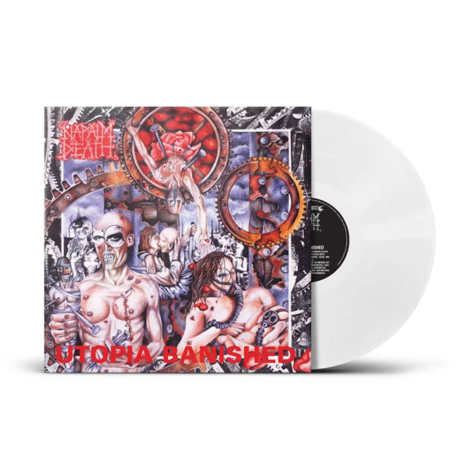 Napalm Death - Utopia Banished Phd Exclusive White Vinyl Edition ...
