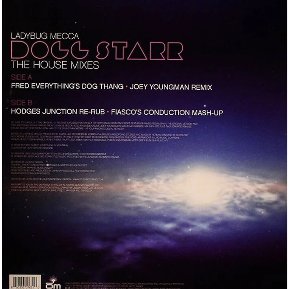 Ladybug Mecca - Dogg Starr (The House Mixes) - Vinyl 12" - 2007 - US ...