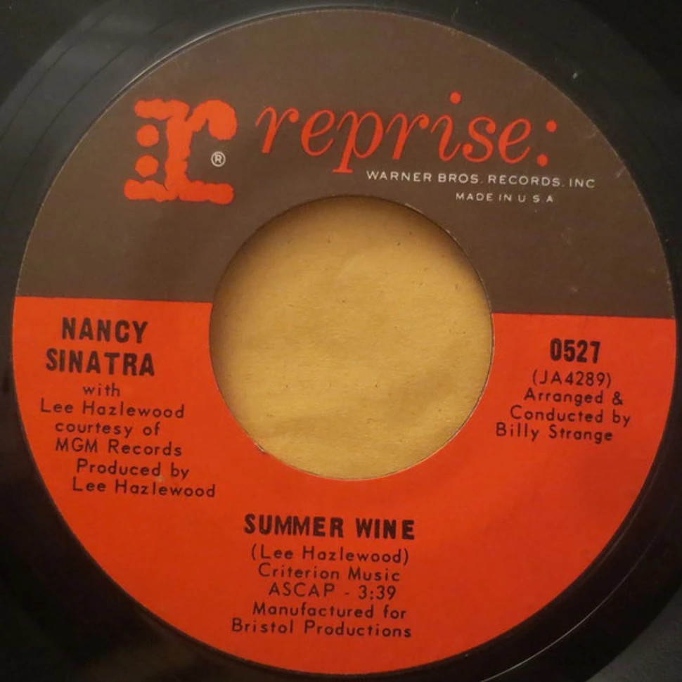 Nancy Sinatra - Sugar Town / Summer Wine - Vinyl 7" - 1966 - US ...