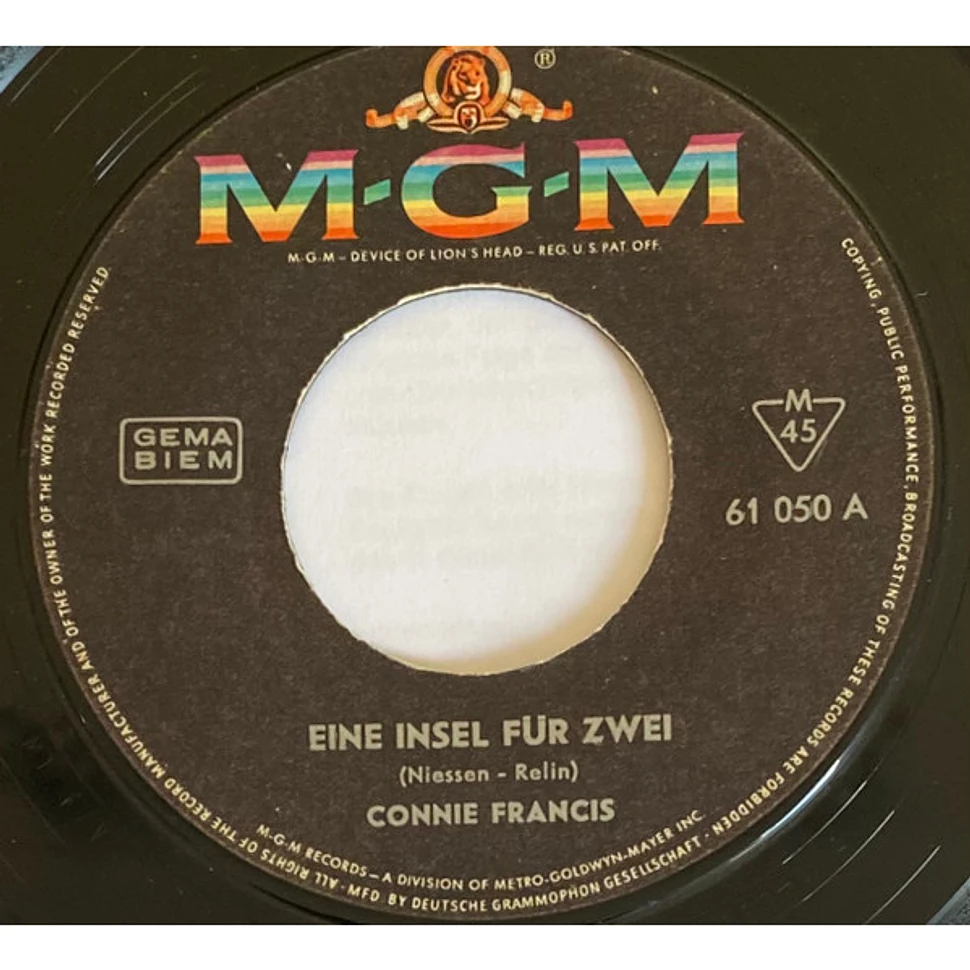 Connie Francis - Eine Insel Für Zwei - Vinyl 7" - 1961 - DE - Original ...