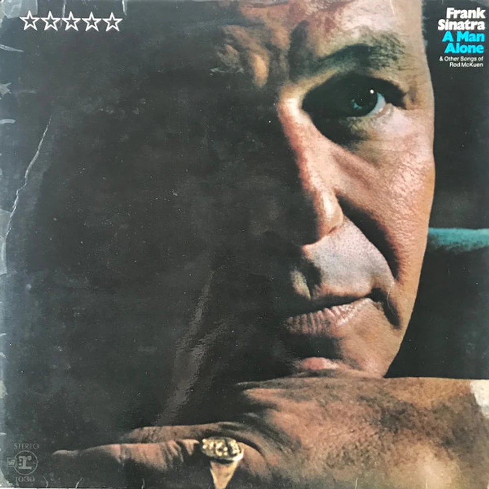 Frank Sinatra - A Man Alone (& Other Songs Of Rod McKuen) - Vinyl LP ...