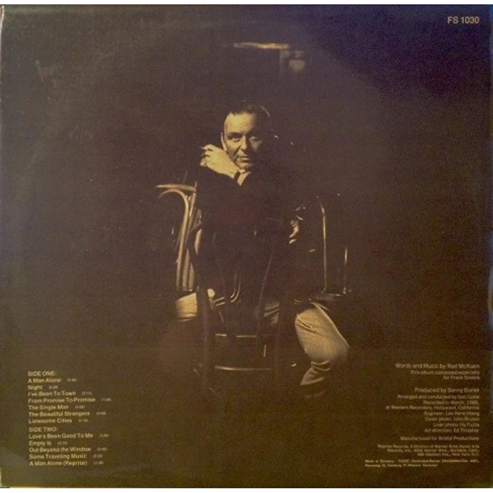 Frank Sinatra - A Man Alone (& Other Songs Of Rod McKuen) - Vinyl LP ...