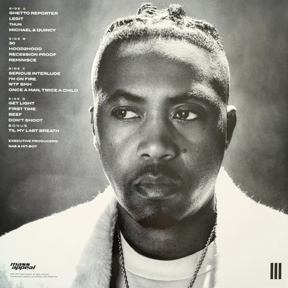 Nas - King's Disease III - Vinyl 2LP - 2023 - Original | HHV