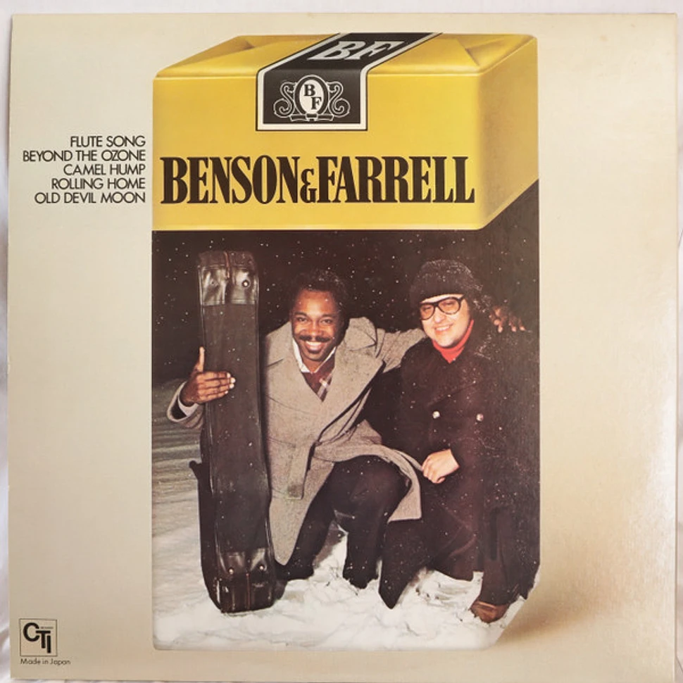 George Benson & Joe Farrell - Benson & Farrell - Vinyl LP - 1976 - JP - Original | HHV