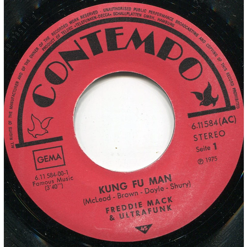 Freddie Mack & Ultrafunk - Kung Fu Man - Vinyl 7" - 1975 - DE ...