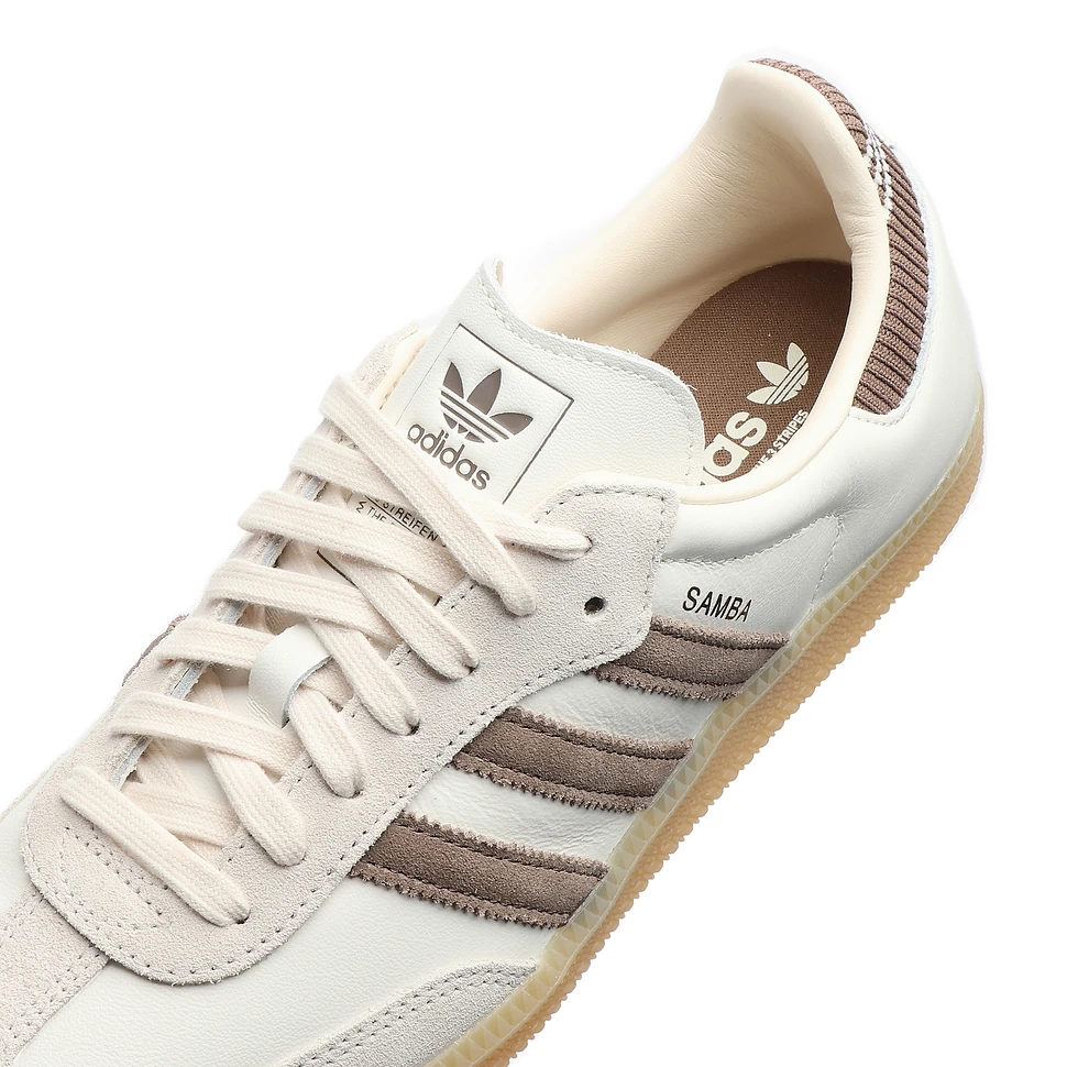 adidas - Samba OG (Cloud White / Earth Strata / Gum 3) | HHV