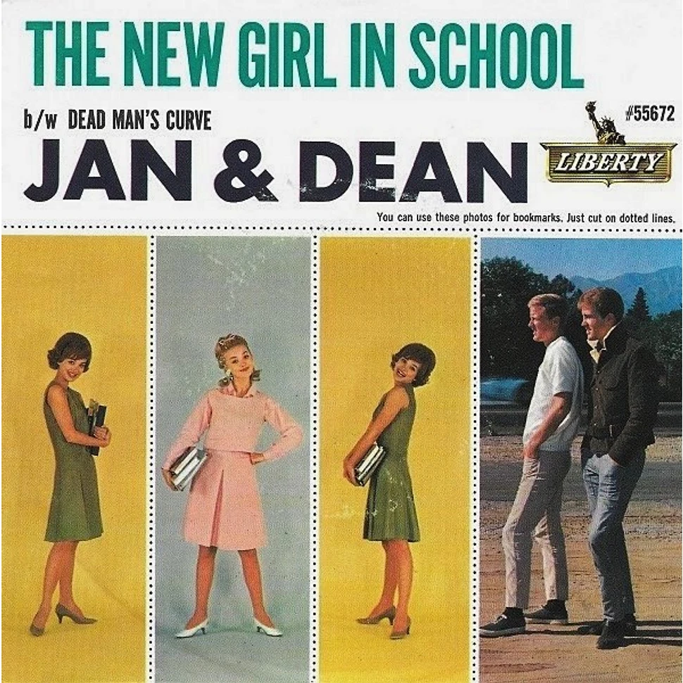 Jan & Dean - Dead Man's Curve / The New Girl In School - Vinyl 7 ...