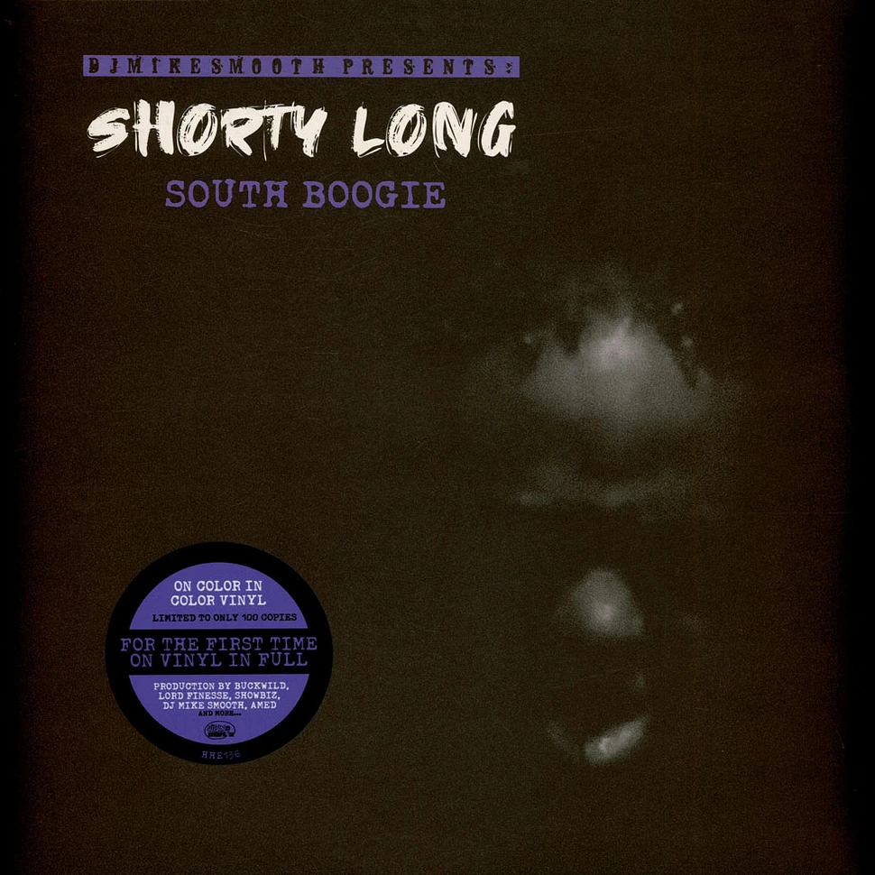 DJ Mike Smooth Presents Shorty Long - South Boogie Color In Color Vinyl ...