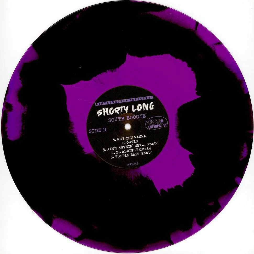 DJ Mike Smooth Presents Shorty Long - South Boogie Color In Color Vinyl ...