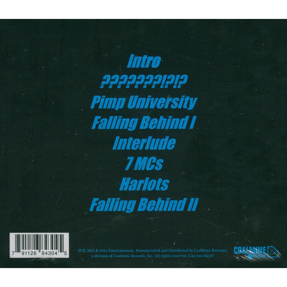 K-Otix - Spontaneity - CD - 1997 - US - Reissue | HHV