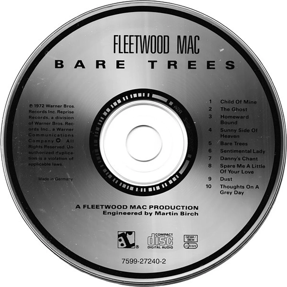 Fleetwood Mac - Bare Trees - CD - EU - Original | HHV