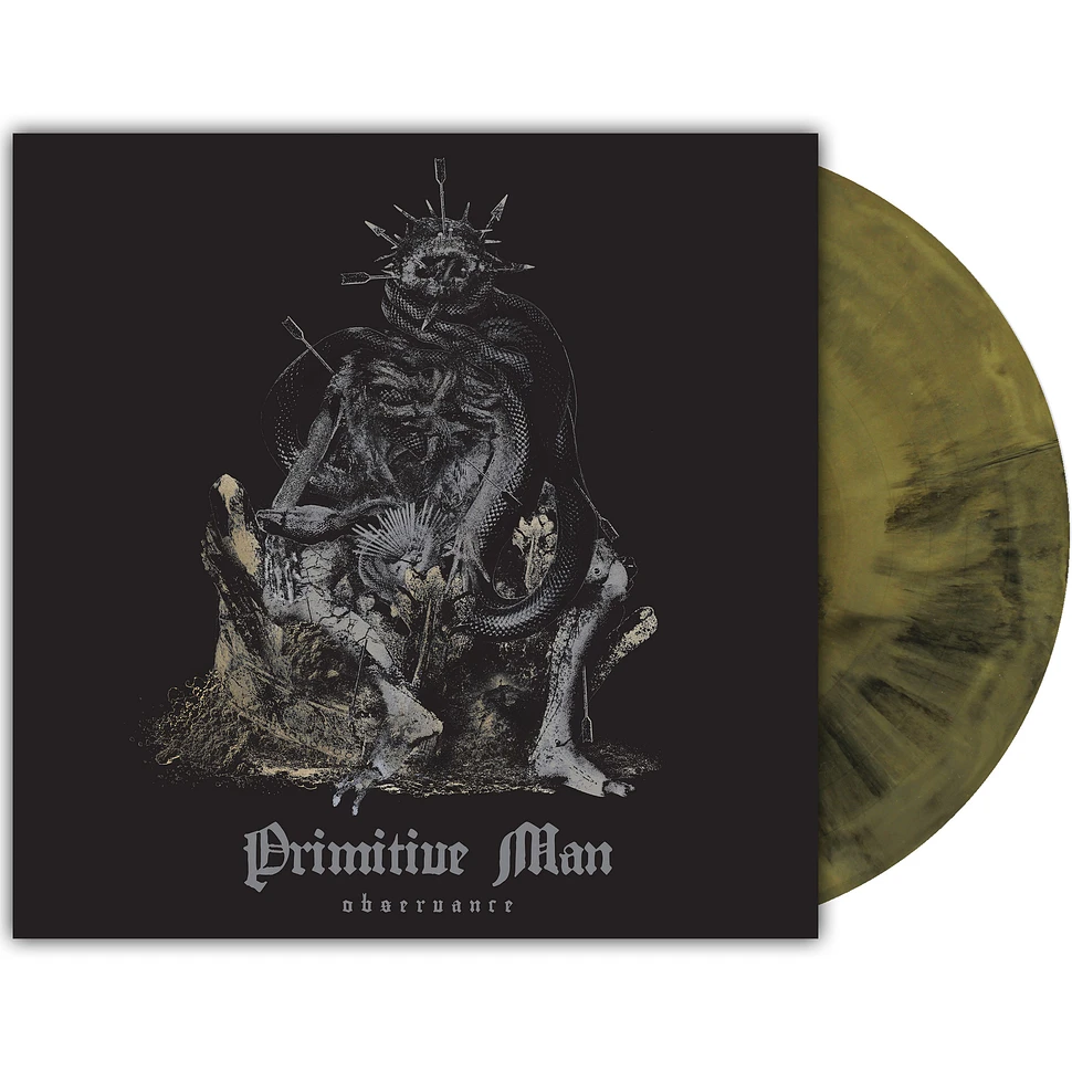 Primitive Man - Observance Gold & Black Indie Exclusive Vinyl Edition ...