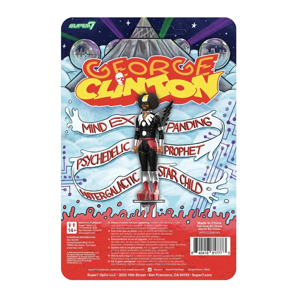 George Clinton - George Clinton (Dr. Funkenstein) - ReAction Figure | HHV