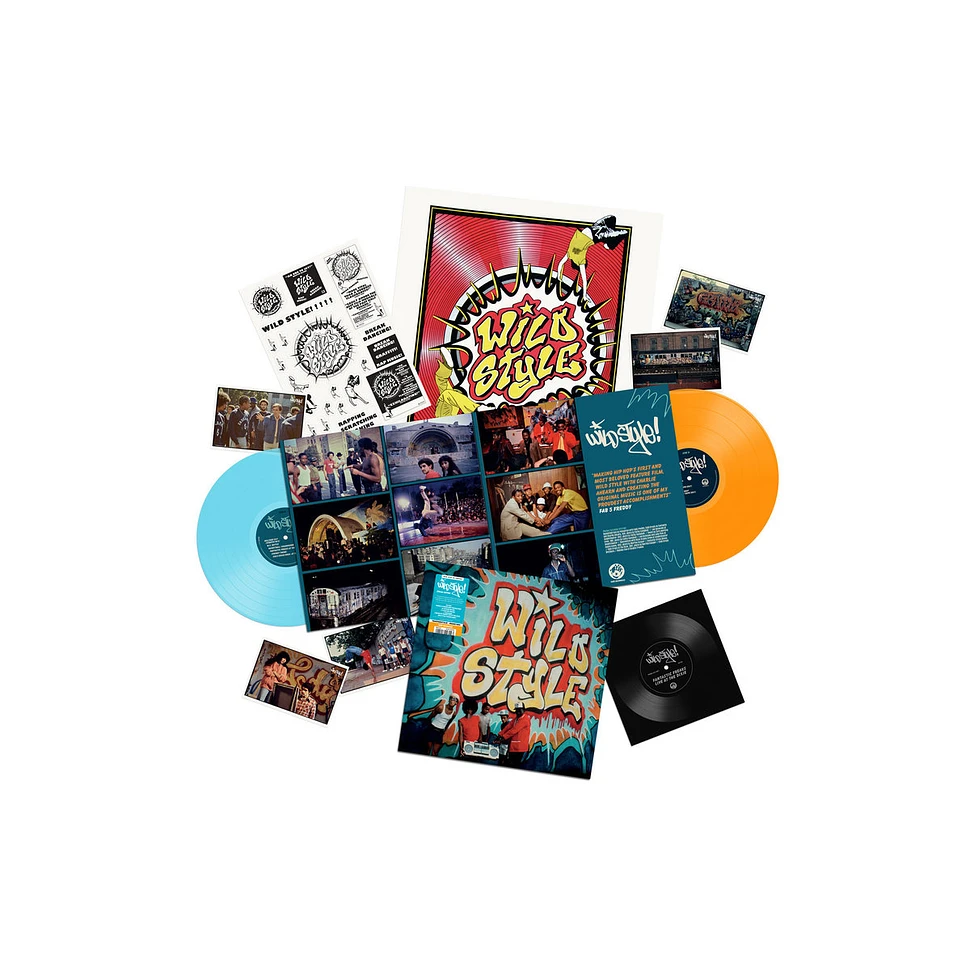 V.A. - Wild Style Orange & Blue Special 2LP Vinyl Edition w/ Inserts ...