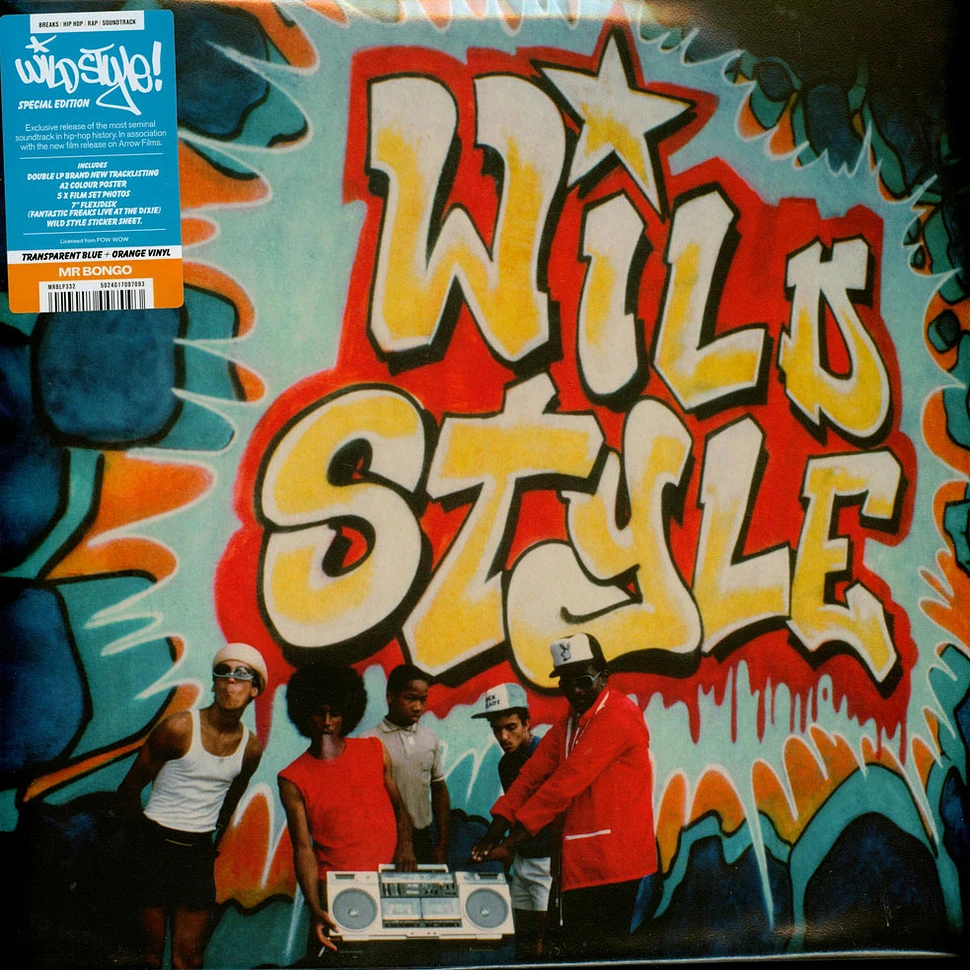V.A. - Wild Style Orange & Blue Special 2LP Vinyl Edition w/ Inserts ...