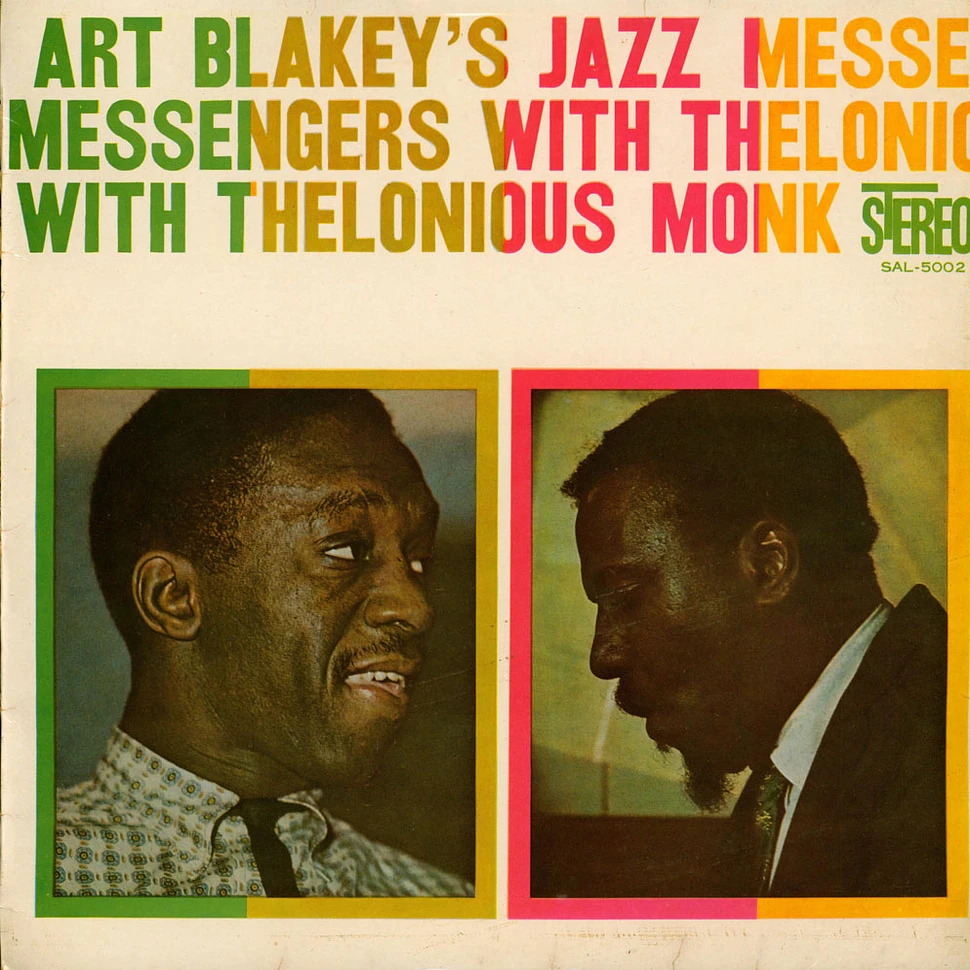 Art Blakey & The Jazz Messengers With Thelonious Monk - Art Blakey's Jazz Messengers With ...