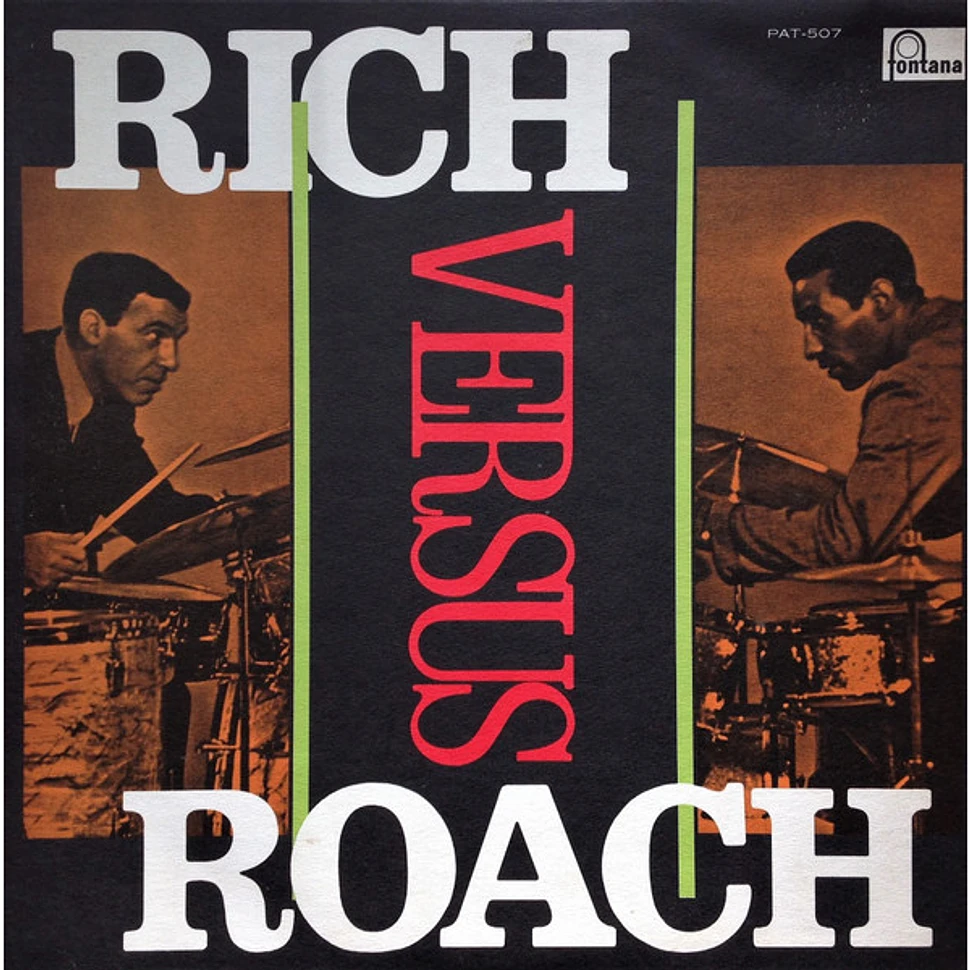 Buddy Rich And Max Roach - Rich Versus Roach - Vinyl LP - 1973 - JP - Reissue | HHV
