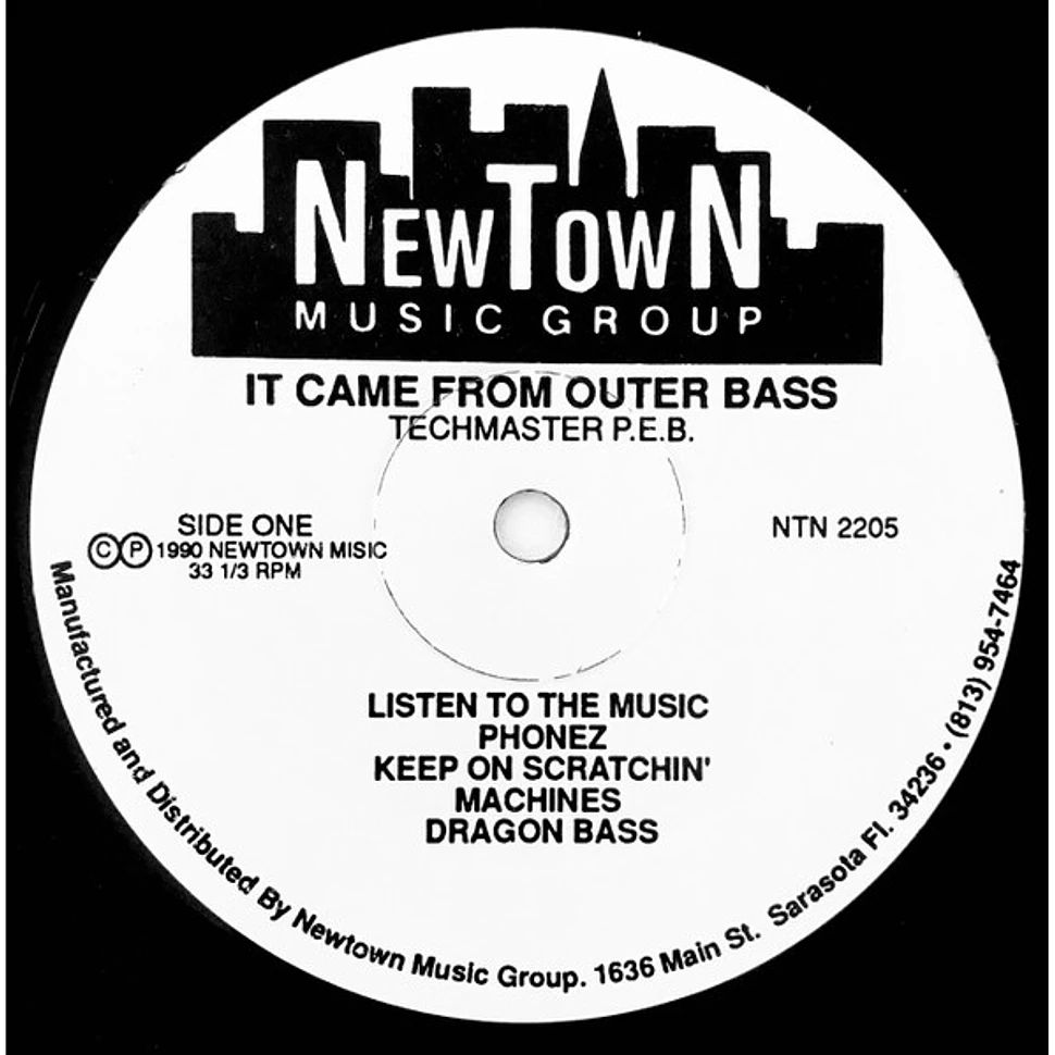 Techmaster P.E.B. - It Came From Outer Bass - Vinyl LP - 1990 - US ...