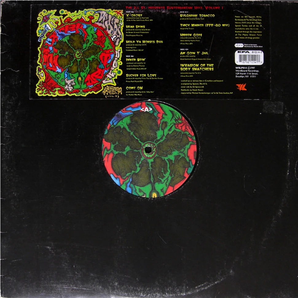 The Ill Saint - Subterranean Hitz Vol. I - Vinyl 2LP - 1997 - US ...