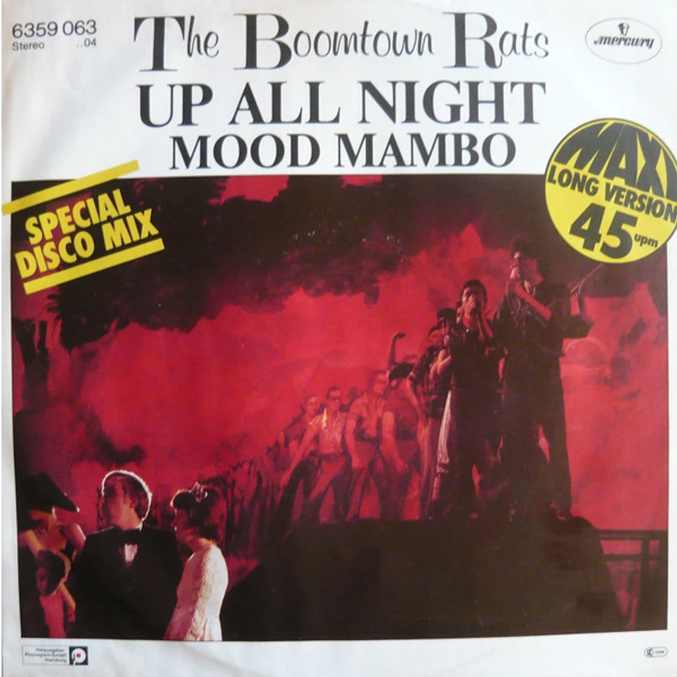 The Boomtown Rats - Up All Night / Mood Mambo - Vinyl 12" - 1981 - DE - Original | HHV