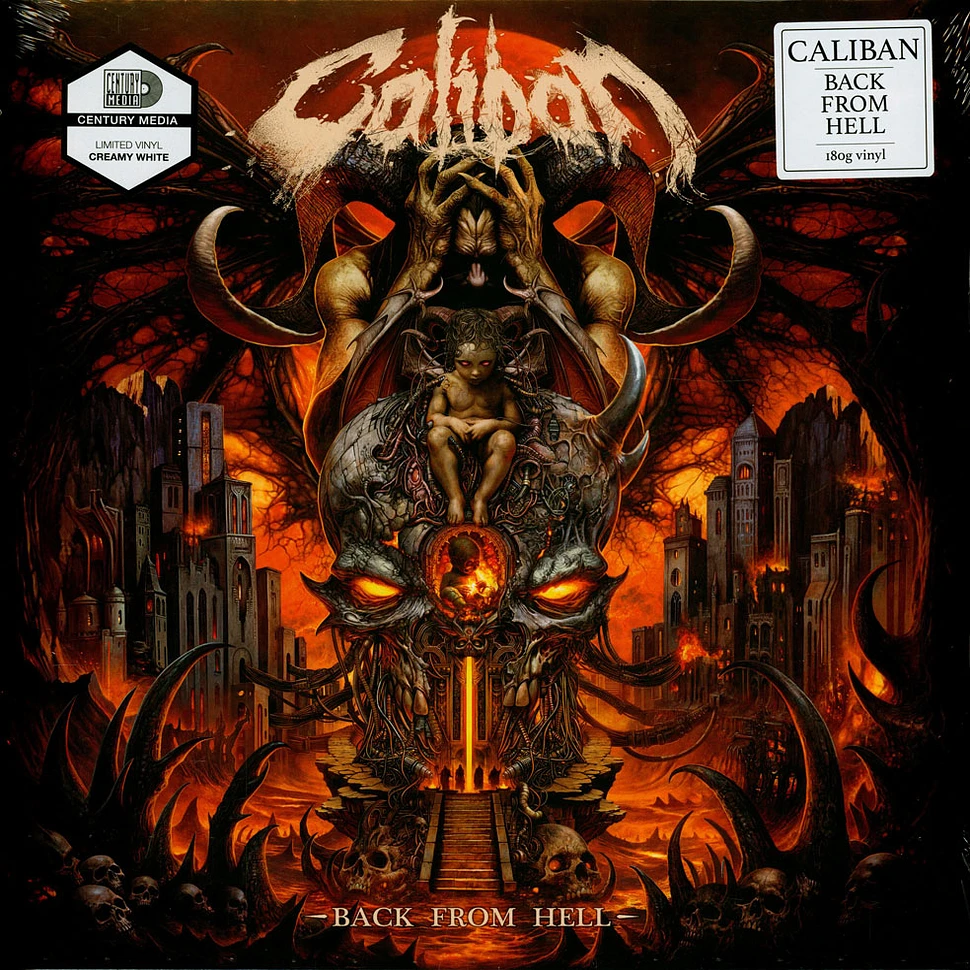 Caliban - Back From Hell Indie Exclusive Creamy White Vinyl Edition ...