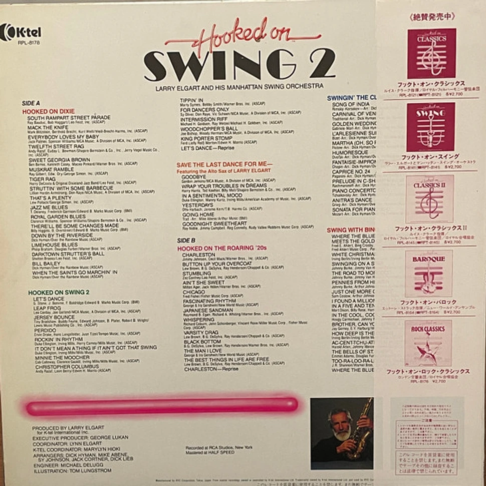 Larry Elgart And His Manhattan Swing Orchestra - Hooked On Swing 2 - Vinyl LP - 1983 - JP ...