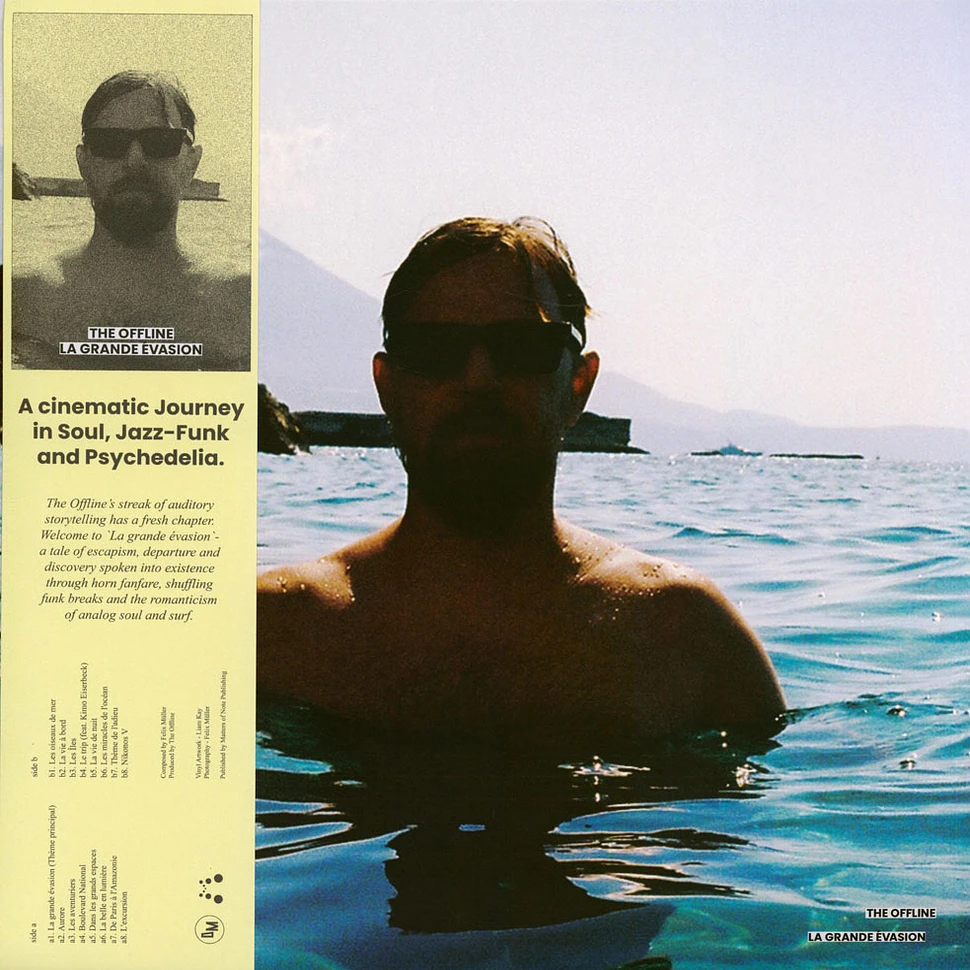 The Offline - La Grande Évasion Smoke Blue Vinyl Edition - Vinyl LP - 2025 - UK - Original | HHV