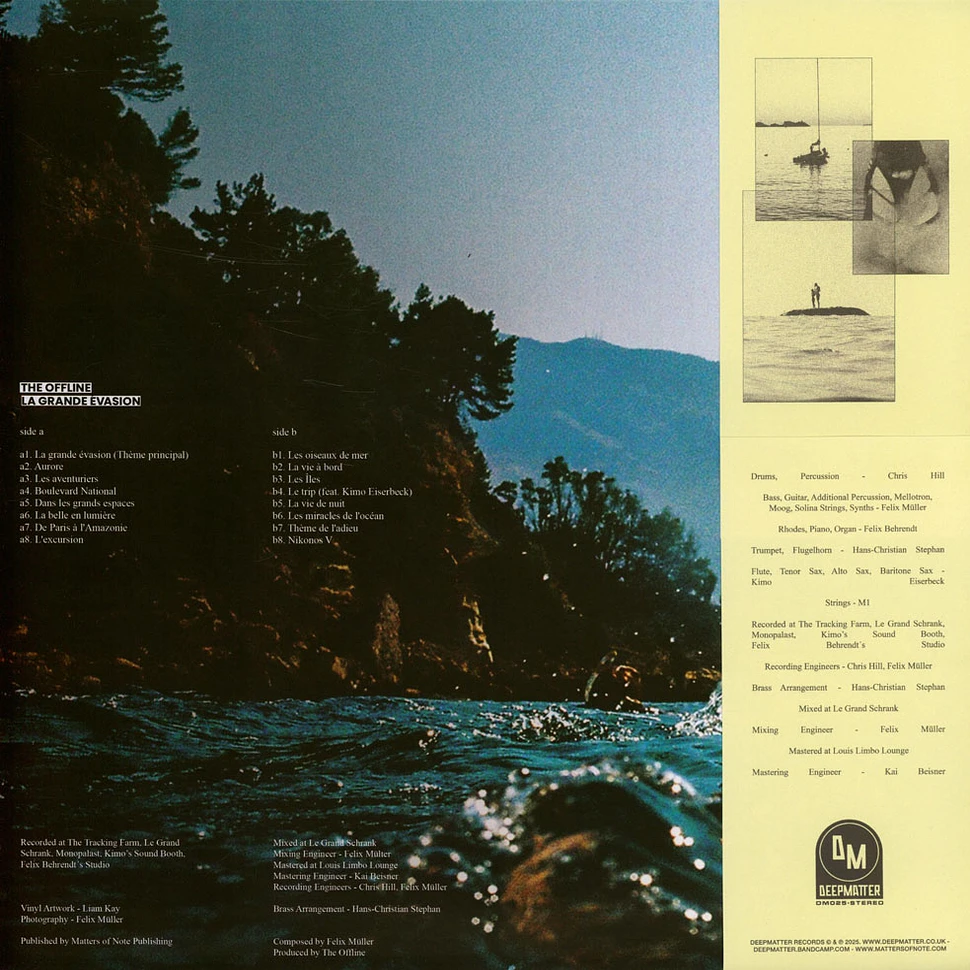 The Offline - La Grande Évasion Smoke Blue Vinyl Edition - Vinyl LP - 2025 - UK - Original | HHV