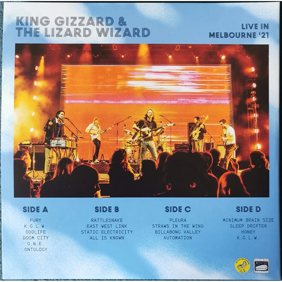 King Gizzard & The Lizard Wizard - Live In Melbourne '21 - Vinyl 2LP ...