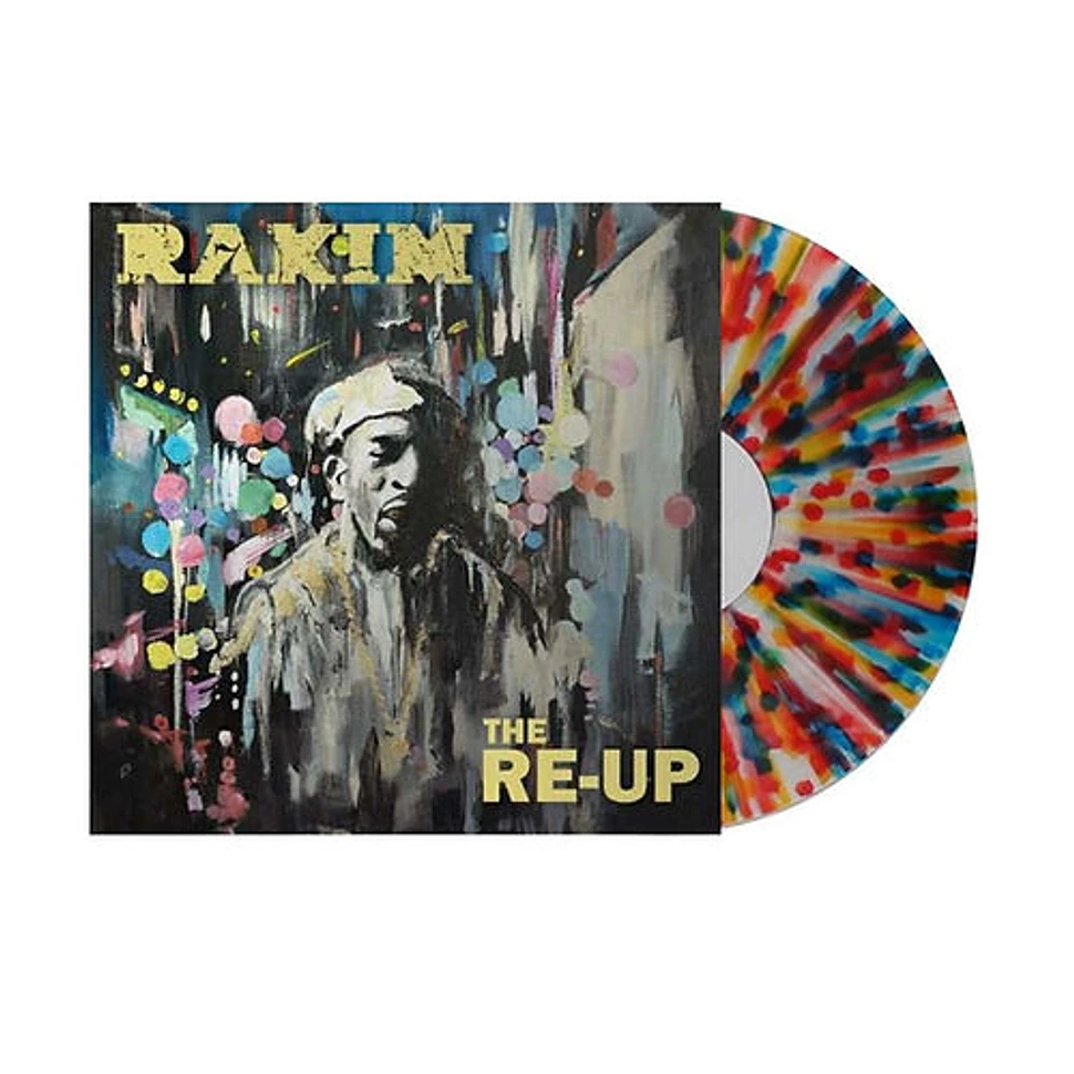 Rakim X Big Ghost Ltd - The Re-Up Rakim Cover Splatter Vinyl Edition ...