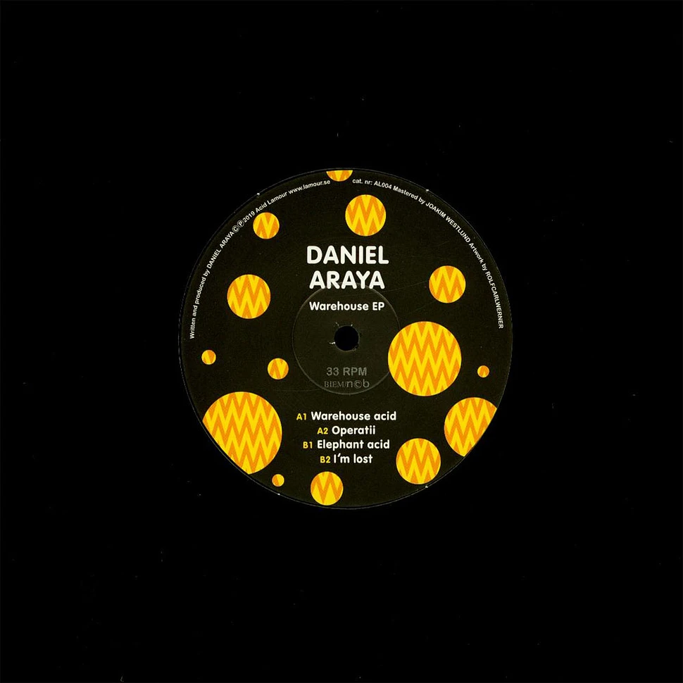Daniel Araya - Warehouse EP - Vinyl 12" - 2025 - EU - Original | HHV
