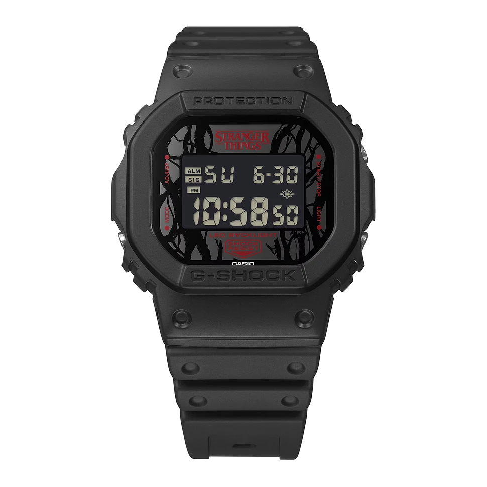 G-Shock x Stranger Things - DW-5600STT-1ER (Schwarz) | HHV