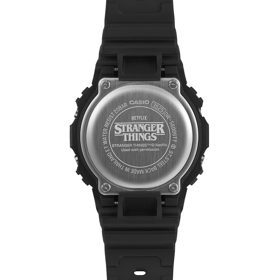 G-Shock x Stranger Things - DW-5600STT-1ER (Schwarz) | HHV