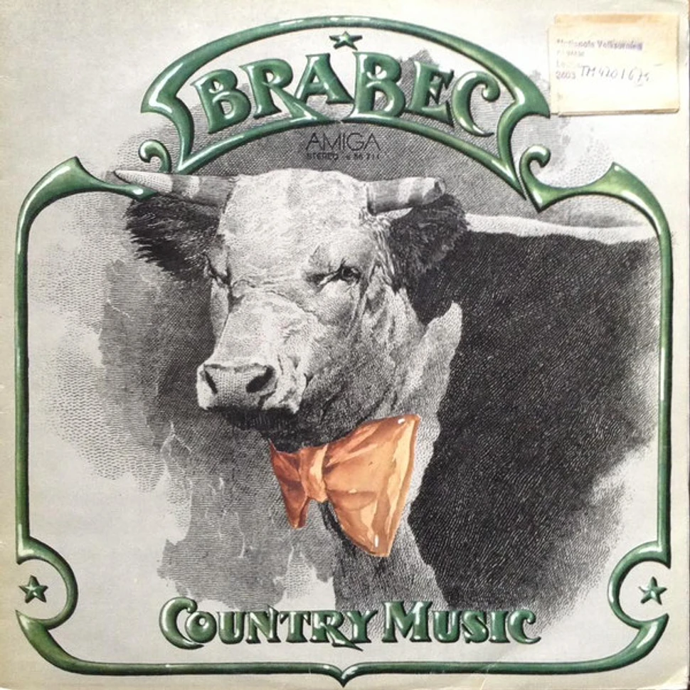 Country Beat Jiřího Brabce - Country Music - Vinyl LP - GDR - Reissue | HHV