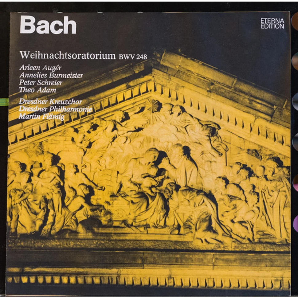 Johann Sebastian Bach, Arleen Auger, Annelies Burmeister, Peter ...