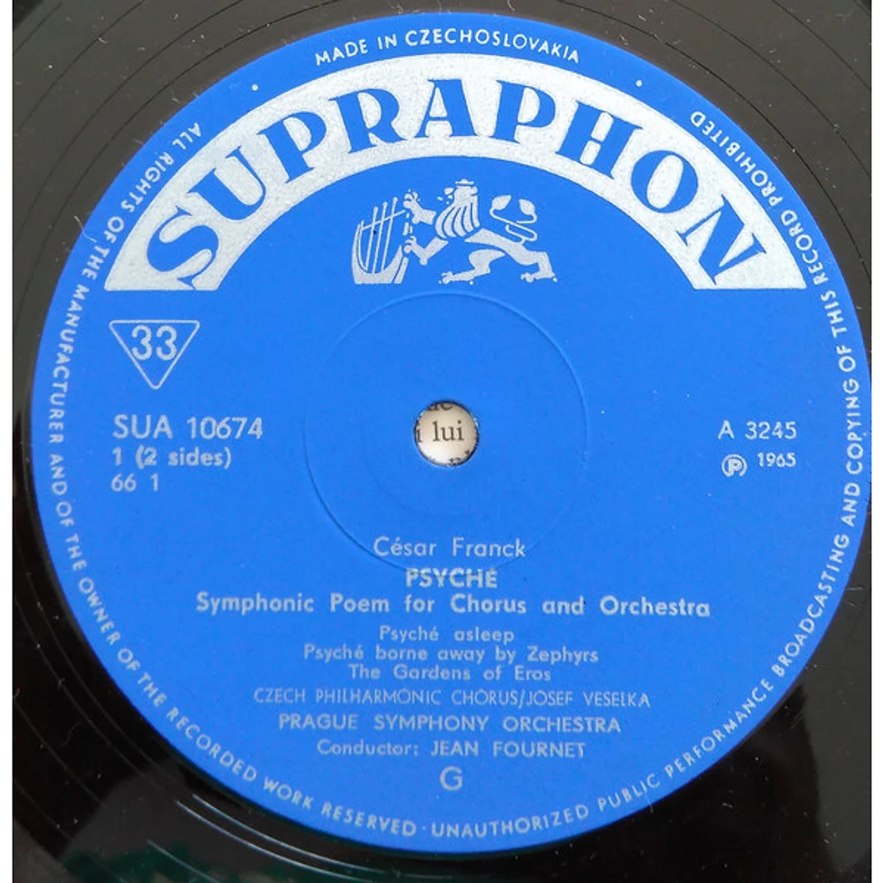 César Franck, Czech Philharmonic Chorus, The Prague Symphony Orchestra ...