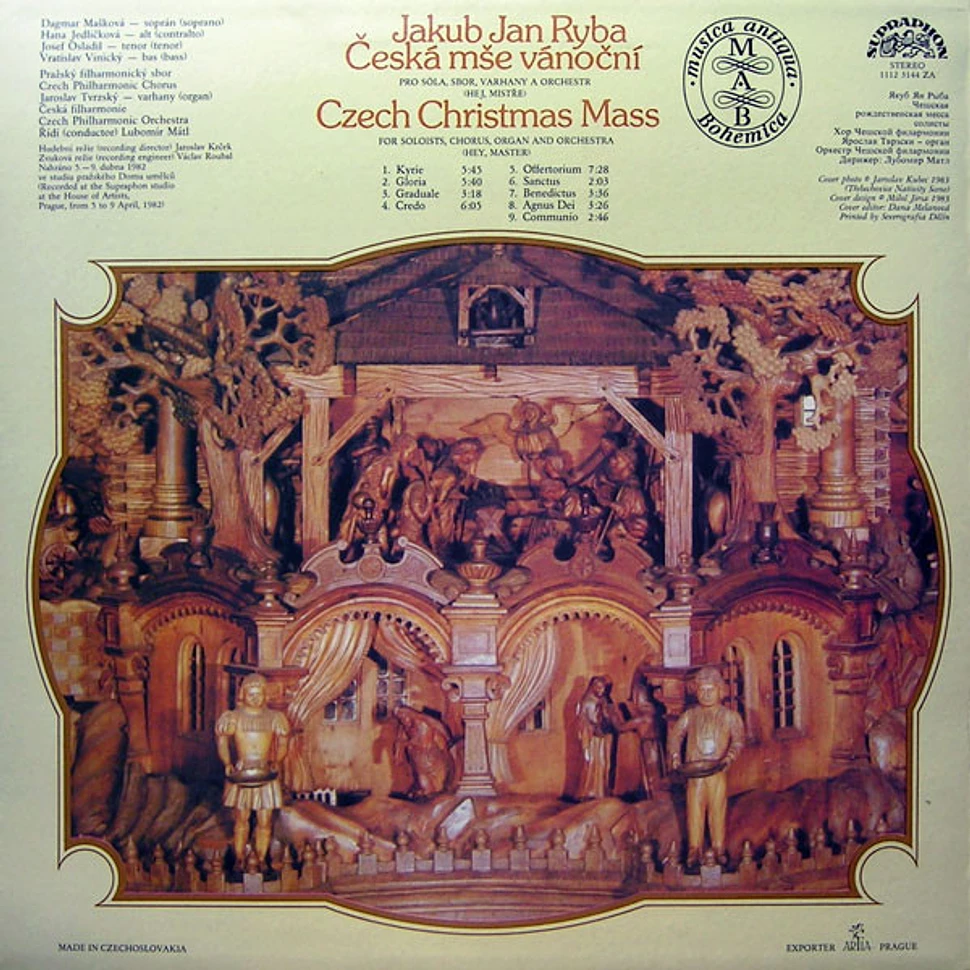Jakub Jan Ryba / Czech Philharmonic Chorus And The Czech Philharmonic ...
