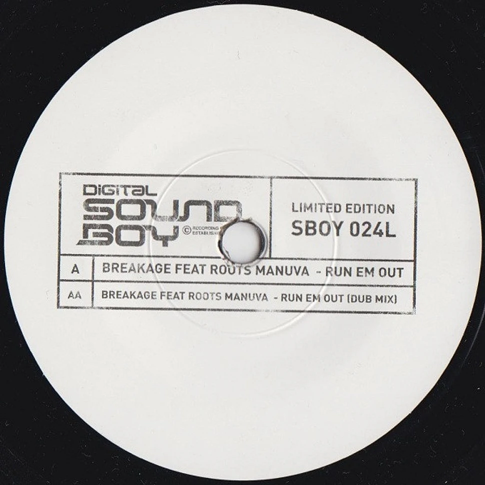 Breakage Feat Roots Manuva - Run Em Out / Run Em Out (Dub Mix) - Vinyl ...
