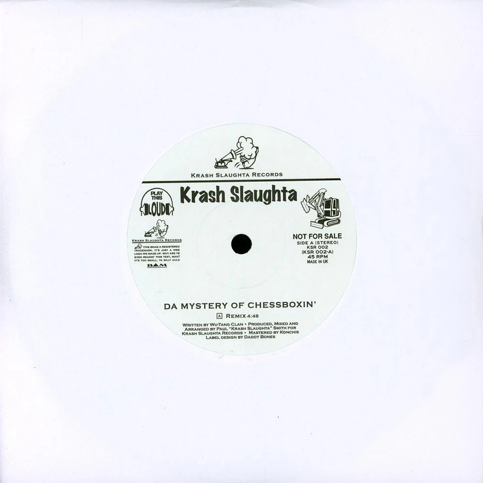 Krash Slaughta - Da Mystery Of Chessboxin Black Vinyl Edition - Vinyl 7 ...