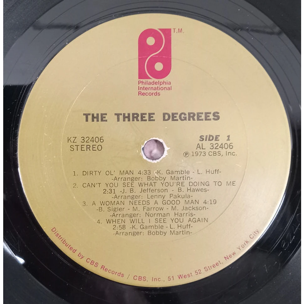 The Three Degrees - The Three Degrees - Vinyl LP - 1973 - US - Original ...